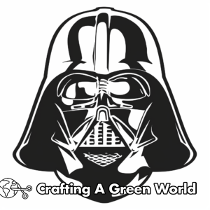 Darth Vader Coloring Pages - Free & Printable!