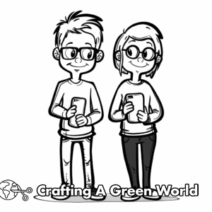 iPhone Coloring Pages - Free & Printable!