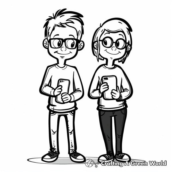 iPhone Coloring Pages - Free & Printable!