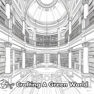 Interior Design Coloring Pages - Free & Printable!