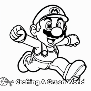 Mario Movie Coloring Pages - Free & Printable!