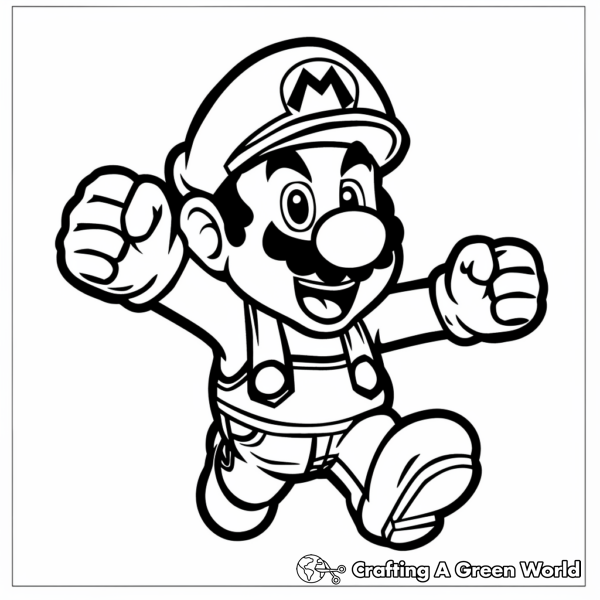Mario Movie Coloring Pages - Free & Printable!