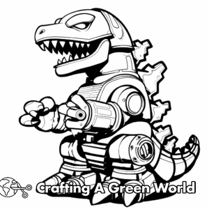 Mechagodzilla Coloring Pages - Free & Printable!