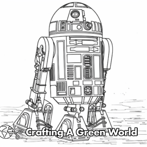 R2-D2 Coloring Pages - Free & Printable!