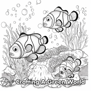 Clownfish Coloring Pages - Free & Printable!