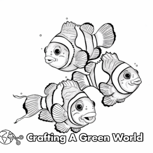 Clownfish Coloring Pages - Free & Printable!