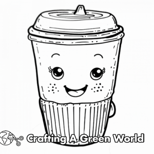 Cute Coffee Coloring Pages - Free & Printable!