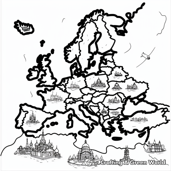 Continents Coloring Pages - Free & Printable!