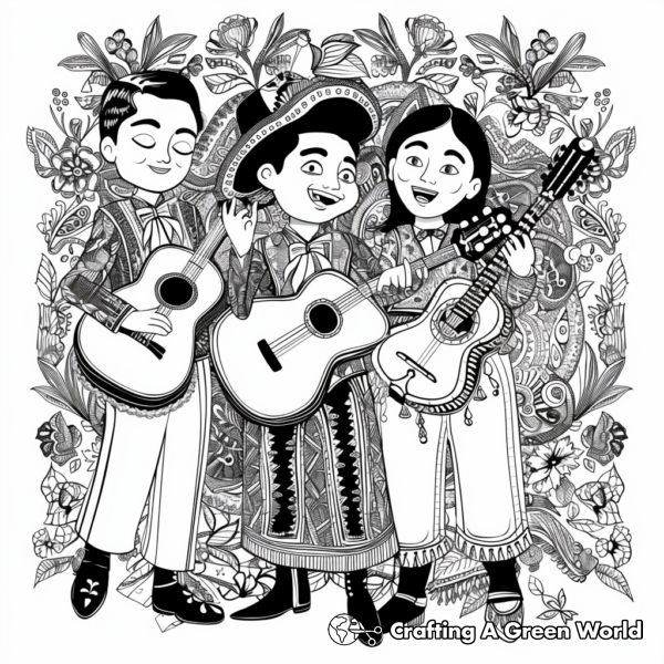 Hispanic Heritage Month Coloring Pages - Free & Printable!