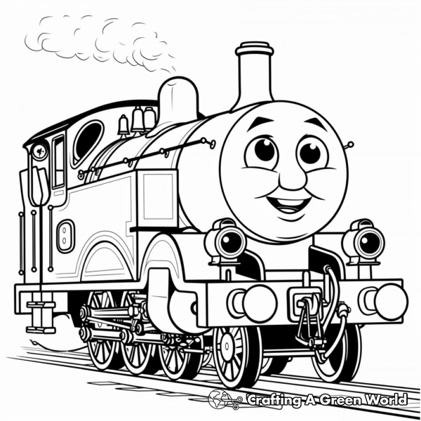 Thomas And Friends Coloring Pages - Free & Printable!