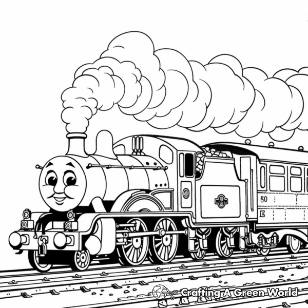 Thomas And Friends Coloring Pages - Free & Printable!