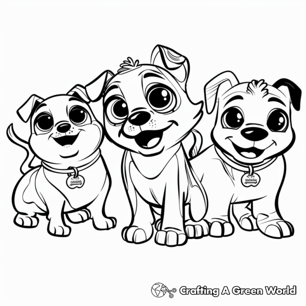 Puppy Dog Pals Coloring Pages - Free & Printable!