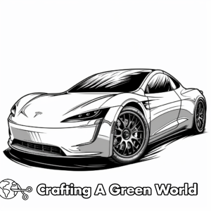 Tesla Coloring Pages - Free & Printable!