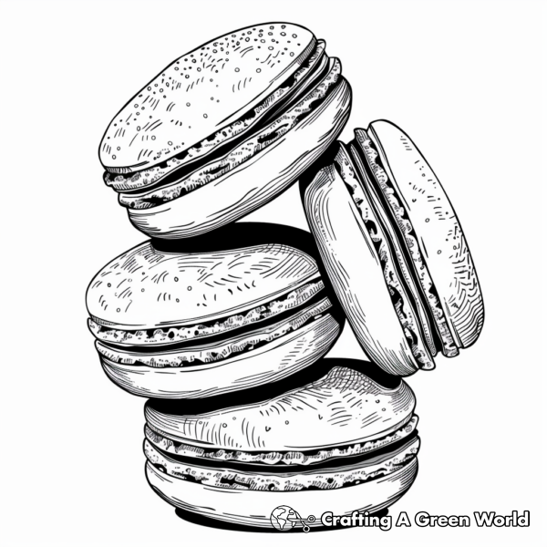Bakery Coloring Pages - Free & Printable!