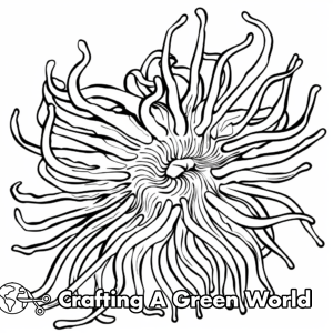 Sea Anemone Coloring Pages - Free & Printable!