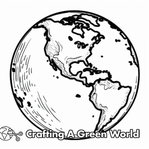 Continents Coloring Pages - Free & Printable!