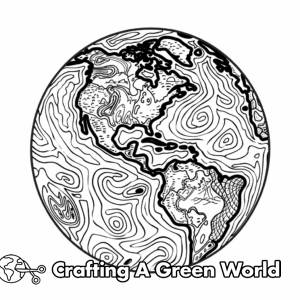 Continents Coloring Pages - Free & Printable!