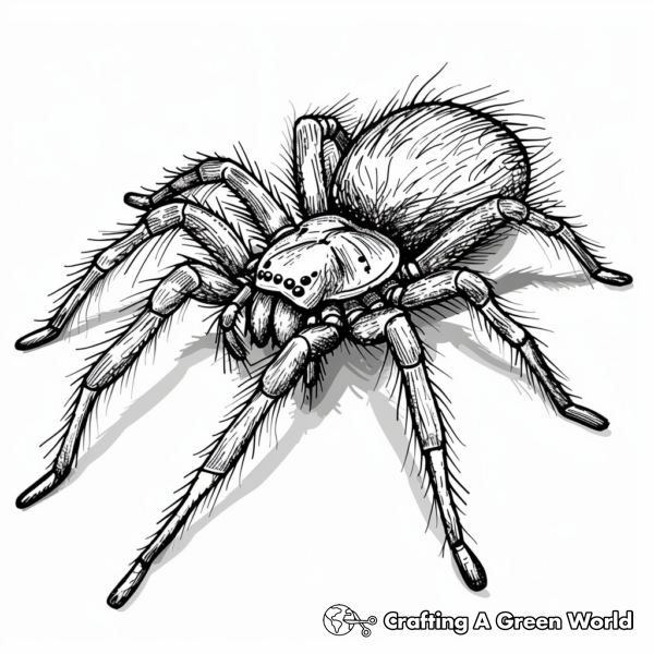 Halloween Spider Coloring Pages - Free & Printable!