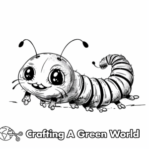 Caterpillar Coloring Pages - Free & Printable!