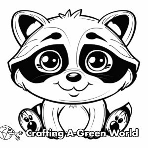 Raccoon Coloring Pages - Free & Printable!