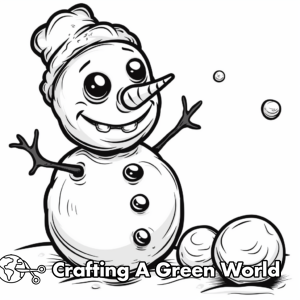 Frosty The Snowman Coloring Pages - Free & Printable!