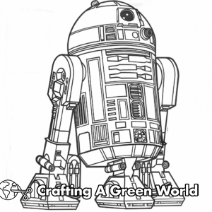 R2-D2 Coloring Pages - Free & Printable!