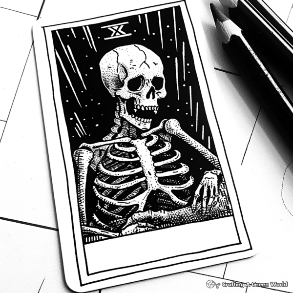 Tarot Card Coloring Pages - Free & Printable!