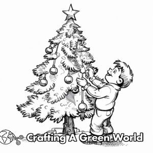 Christmas Story Coloring Pages - Free & Printable!