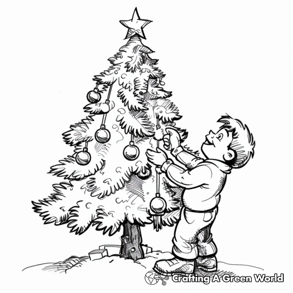 Christmas Story Coloring Pages - Free & Printable!