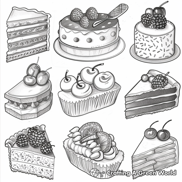 Food For Adults Coloring Pages - Free & Printable!