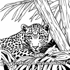 Leopard Coloring Pages - Free & Printable!