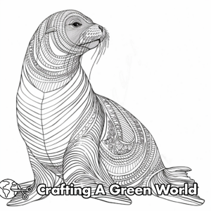 Sea Lion Coloring Pages - Free & Printable!