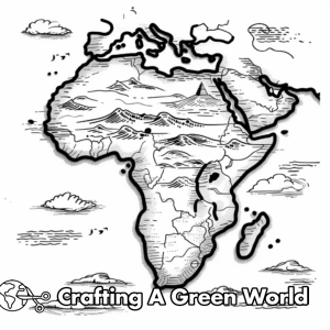 Continents Coloring Pages - Free & Printable!