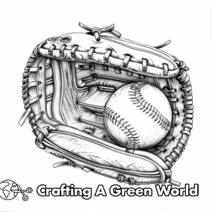 Realistic Baseball Coloring Pages - Free & Printable!
