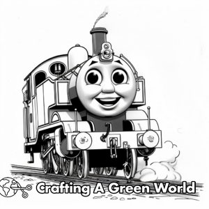 Thomas And Friends Coloring Pages - Free & Printable!
