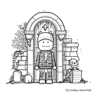 Figure Doors Roblox Coloring Pages - Free & Printable!