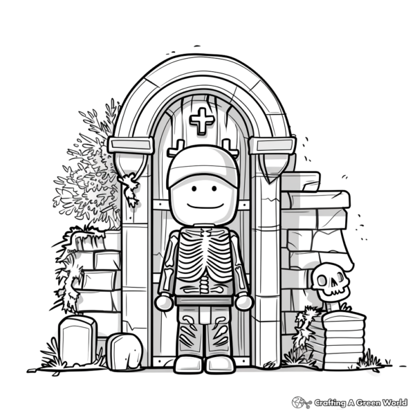 Figure Doors Roblox Coloring Pages - Free & Printable!