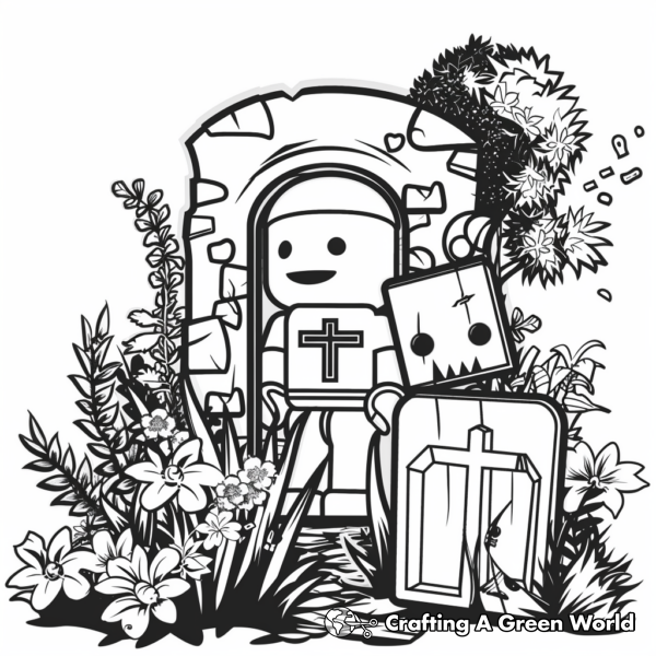 Figure Doors Roblox Coloring Pages - Free & Printable!