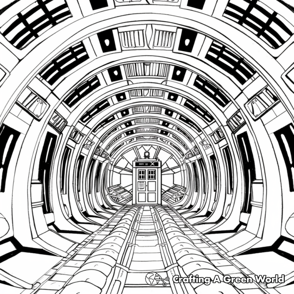 Dr. Who Coloring Pages - Free & Printable!