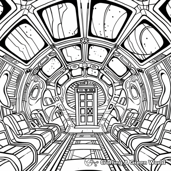 Dr. Who Coloring Pages - Free & Printable!