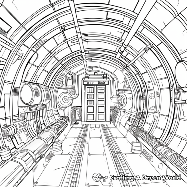 Dr. Who Coloring Pages - Free & Printable!