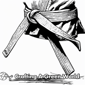 Karate Coloring Pages - Free & Printable!