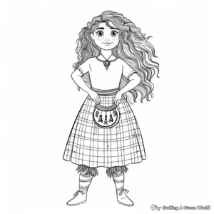 Merida Coloring Pages - Free & Printable!