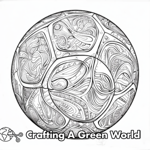 Soccer Ball Coloring Pages - Free & Printable!