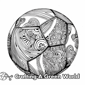Soccer Ball Coloring Pages - Free & Printable!