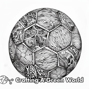 Soccer Ball Coloring Pages - Free & Printable!