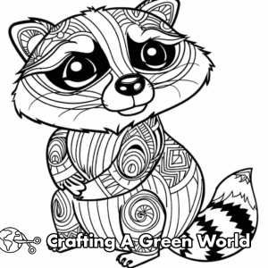 Raccoon Coloring Pages - Free & Printable!