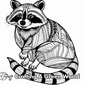 Raccoon Coloring Pages - Free & Printable!
