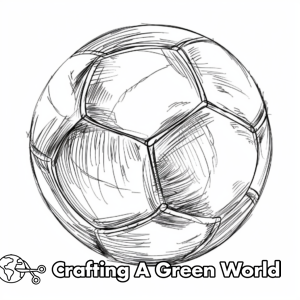 Soccer Ball Coloring Pages - Free & Printable!