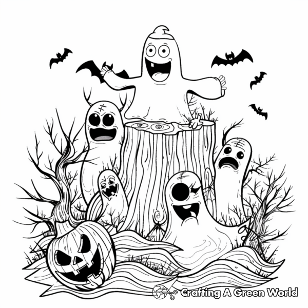 Disney Halloween Coloring Pages - Free & Printable!